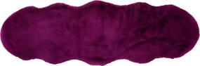 XXXLutz UMĚLÁ KOŽEŠINA, 55/160 cm, fialová - Kůže - 003580043652