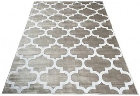 Moderní kusový koberec Isphahan 84270/609 šedý krémový Rozměr: 120x170 cm