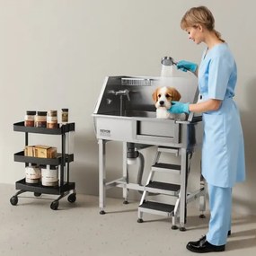 86,4 cm mycí stanice pro psy VEVOR