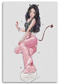 Gario Obraz na plátně Žena s ocasem - Vivian Lihonde Rozměry: 40 x 60 cm