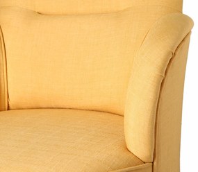 Atelier del Sofa Křeslo Victoria - Yellow, Žlutá