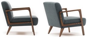 Designové křeslo Tamarix modro-hnědé