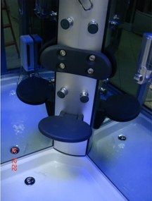 BPS-koupelny Hydromasážní box HYD-Michele 120 L, 120x85 levý bez sauny