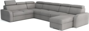 Sedací souprava OSLO U | 250x380x170 | rozkládací + 3x úložný prostor | VÝBĚR TKANIN