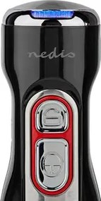 Nedis KAHB600BK stříbrná / Ruční mixér / 100 W / 1 rychlost