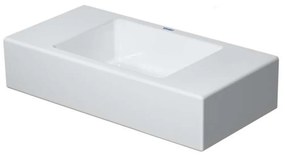 Duravit Vero Air - Umývátko 50x25 cm, bez přepadu, bez otvoru pro baterii, bílá 0724500000