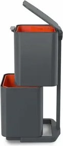 Joseph Joseph Totem koš na tříděný odpad šedá / 60 l