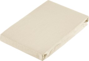 XXXLutz ELASTICKÉ PROSTĚRADLO, žerzej, béžová, 100/220 cm Dieter Knoll - Prostěradla - 004996001507
