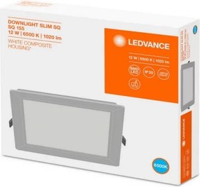 LED podhledové svítidlo LEDVANCE Slim Square 155mm 12W/6500K studená bílá