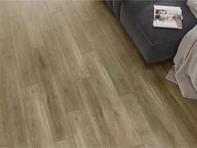 Mexen Clermont vzorek vinylových panelů SPC 6,5 mm, podložka IXPE 1,5 mm, 4 V-Fuga, Dub - F1053-S