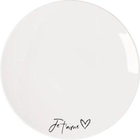 Villeroy&Boch Villeroy & Boch Statement snídaňový talíř Je t'aime, 21,2 cm