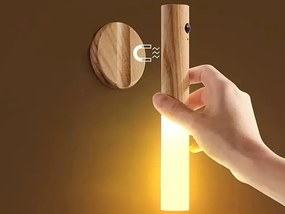 Verk Group Led svítidlo teplé nástěnné svítidlo s detektorem pohybu nástěnný magnet