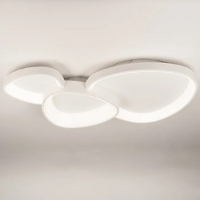 Stropní designové LED svítidlo Organic White 90