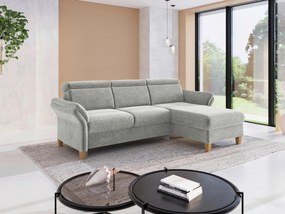 XXXLutz ROHOVÁ SEDAČKA, textil, světle šedá Sit & More - Sedací soupravy - 000144025718