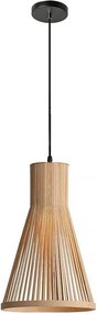 Toolight Toolight, stropní svítidlo 1xE27 APP1271-1CP, přírodní hnědá, OSW-02403