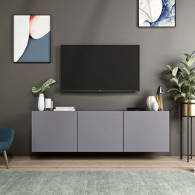 Kalune design TV stolek WHITE antracitový