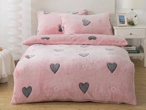 XPOSE® Mikroplyšové povlečení LOVE Exclusive (svítící efekt)