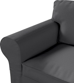 Potah na pohovku IKEA Ektorp 2-místná rozkládací  NOVÝ MODEL 2012 barva šedá látka pletený vzor
