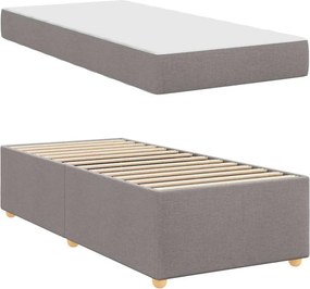Rám postele Taupe 90 x 200 cm textil 3399332