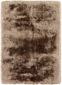 Kusový koberec jednobarevný Shaggy Plush Taupe béžový Rozměr: 140x200 cm