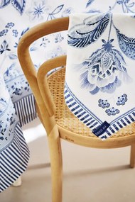 Pip Studio Royal set 4ks látkových ubrousků 40x40cm, modrý (Látkové ubrousky)
