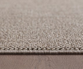 Ayyildiz, Kusový koberec Loom 4300 Brown kruh, 120x120 (průměr) kruh, hnědá, obývací pokoj
