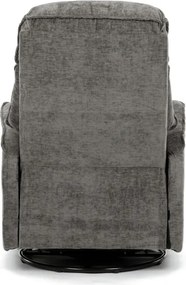 Polohovací křeslo šedé TV-H9327 GREY2