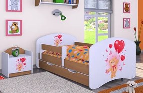 Dětská postel Happy Babies - medvídek s balónky