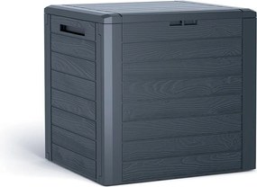 Zahradní box WOODEBOX 140 l - antracit 58,5 cm PRMBWL140-S433