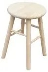 Dřevěná stolička kulatá pr. 28 cm