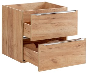 Comad Koupelnová skříňka pod umyvadlo Capri Oak 60 dub zlatý craft