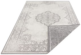 NORTHRUGS - Hanse Home koberce Kusový koberec Twin Supreme 103870 Cebu Grey/Cream – na ven i na doma - 80x150 cm