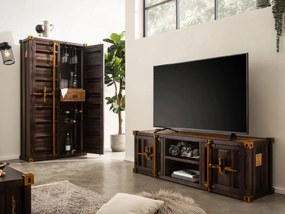 furniture-nabytek.cz - TV stolek Cargon mango kov