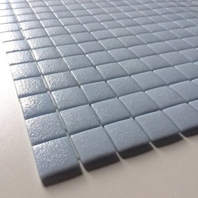 Hisbalit Skleněná mozaika modrá Mozaika 315B PROTISKLUZ 2,5x2,5  2,5x2,5 (33,33x33,33) cm - 25315BBH