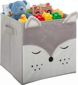 Úložný box Wolf, 29x29x29 cm, šedá