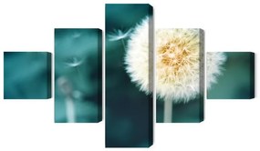 Vícedílný obraz Pampeliška Květ Zblízka 3D Nedostatek Nedostatek Plátno Canvas 200x120
