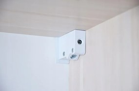 EXTOM Skříňka dolní rohová MALMO D13 U Korpus:: GREY, Dvířka:: permbroke