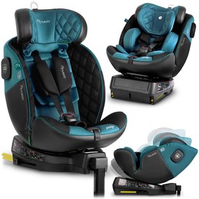 Dětská autosedačka Nukido Prestige Line černá-modrá 0-36 kg ISOFIX