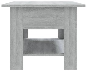 Konferenční stolek šedý sonoma 102x55x42 cm kompozitní dřevo - Default Title