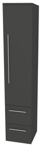 Mereo Mereo, Bino, koupelnová skříňka vysoká 163 cm, pravá, Multidecor, CN698SEDD