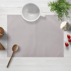 Biante Sametové prostírání na stůl SV-011 Světle šedé - 30x40 cm - SKLADEM