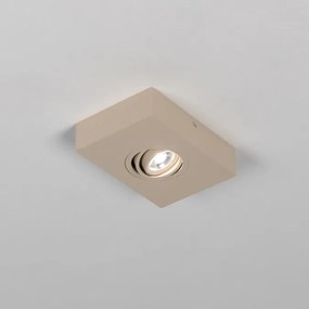 Stropní LED svítidlo Spot Quality Quadra 1 Taupe