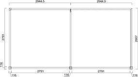 Bioklimatická pergola Intro Plus – Rojaplast