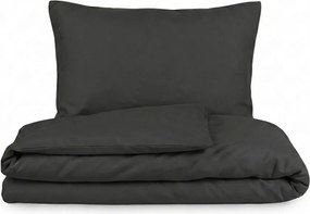Kvalitex Bavlněné povlečení tmavě šedé 1x 240/200, 2x 70/90cm