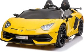 LEAN CARS Elektrické autíčko Lamborghini Aventador SX2028 žluté