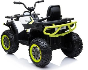 LEAN CARS Elektrická čtyřkolka XMX607 LED bílá