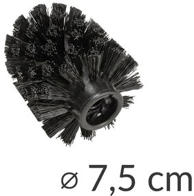 Stojan na toaletní papír  a štětku WC, UNIVERSALO NEO - 3 v 1, WENKO