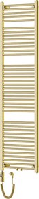 Mexen Mars, elektrické topné těleso 1800 x 500 mm, 600 W, zlatá lesklá, W110-1800-500-2600-50