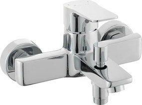 Vanová baterie SAT Cube Way bez sprchového setu 150 mm chrom CU222