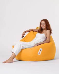 Atelier del Sofa Zahradní sedací vak Premium XXL - Yellow, Žlutá